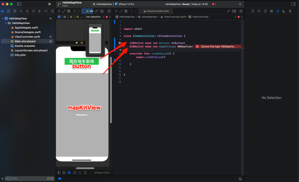 【Xcode/Swift】MapViewを使って現在地を取得&表示しよう | くっきーブログ